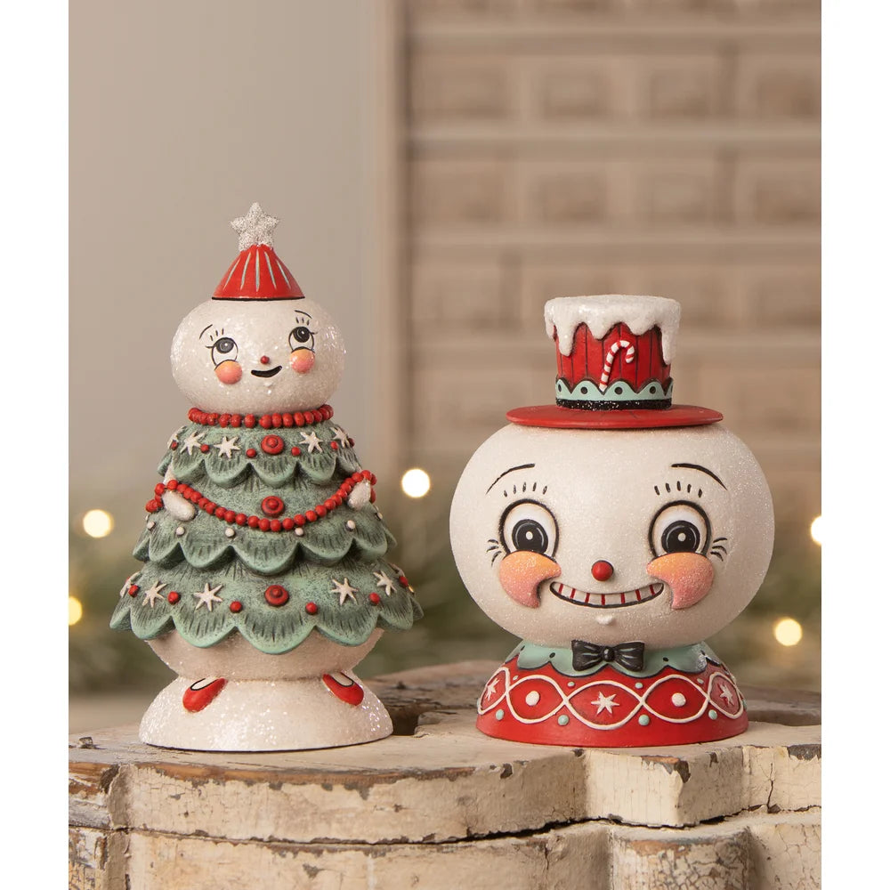 FROSTY TREENA JOLLY JAR BY JOHANNA PARKER FOR BETHANY LOWE DESIGNS – Purple Box Boutique