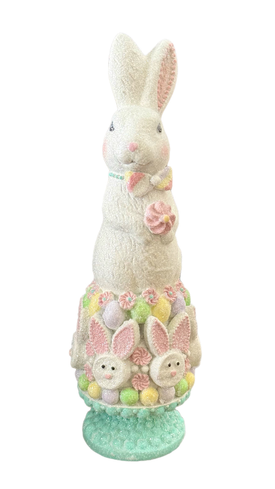RESIN SUGAR CAKE WITH BUNNY – Purple Box Boutique