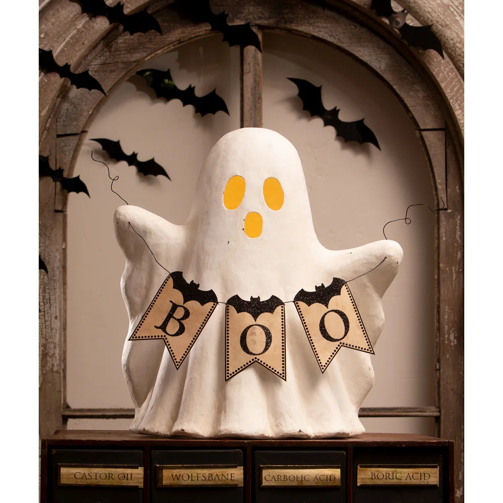 GHOST WITH BOO GARLAND BY BETHANY LOWE DESIGNS – Purple Box Boutique